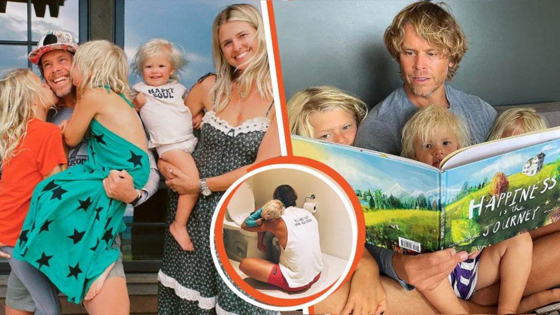 Eric Christian Olsen’s Three Children With Wife Sarah Wright Are Carbon ...